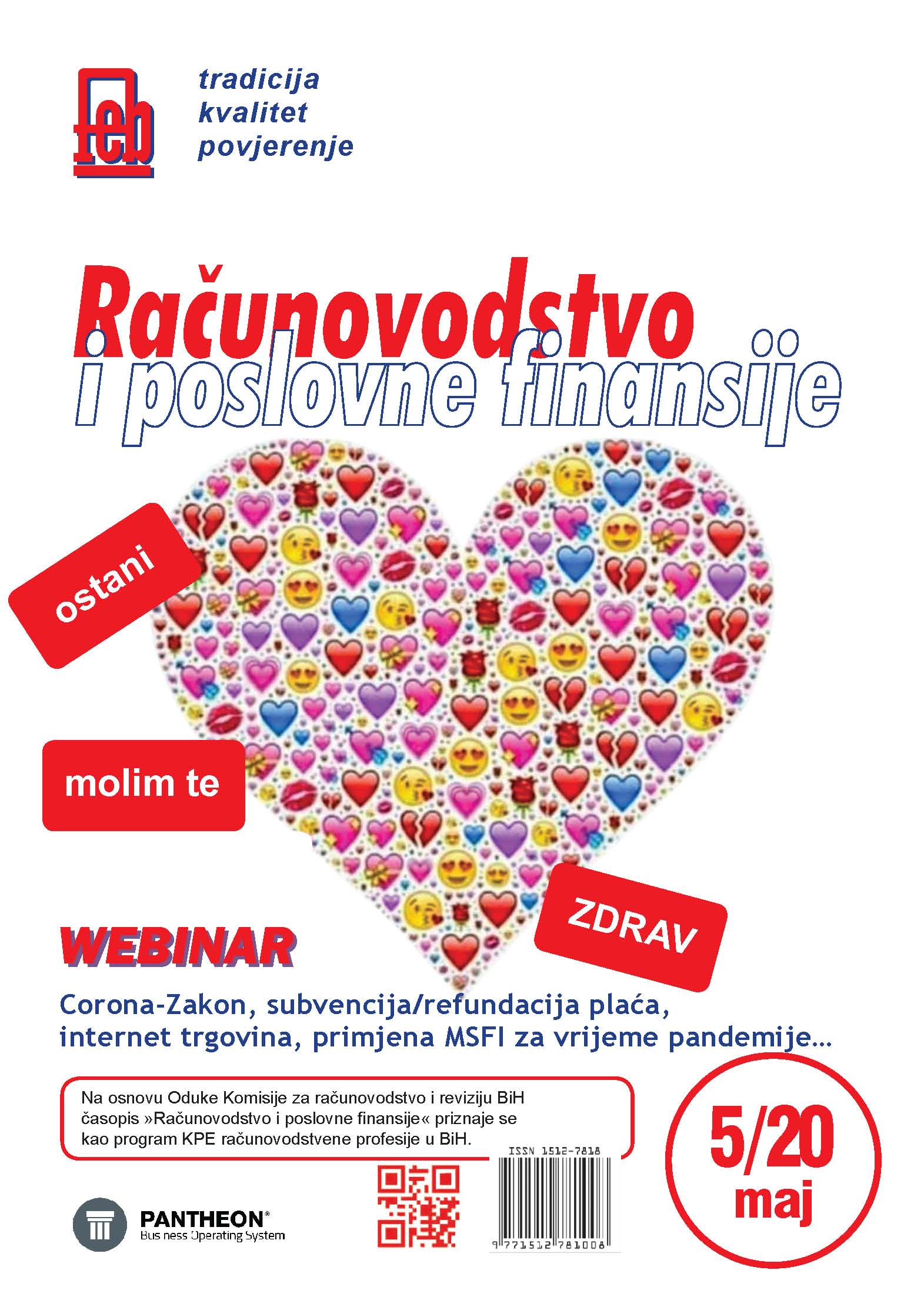 Časopis Maj 2020 - FEB Sarajevo